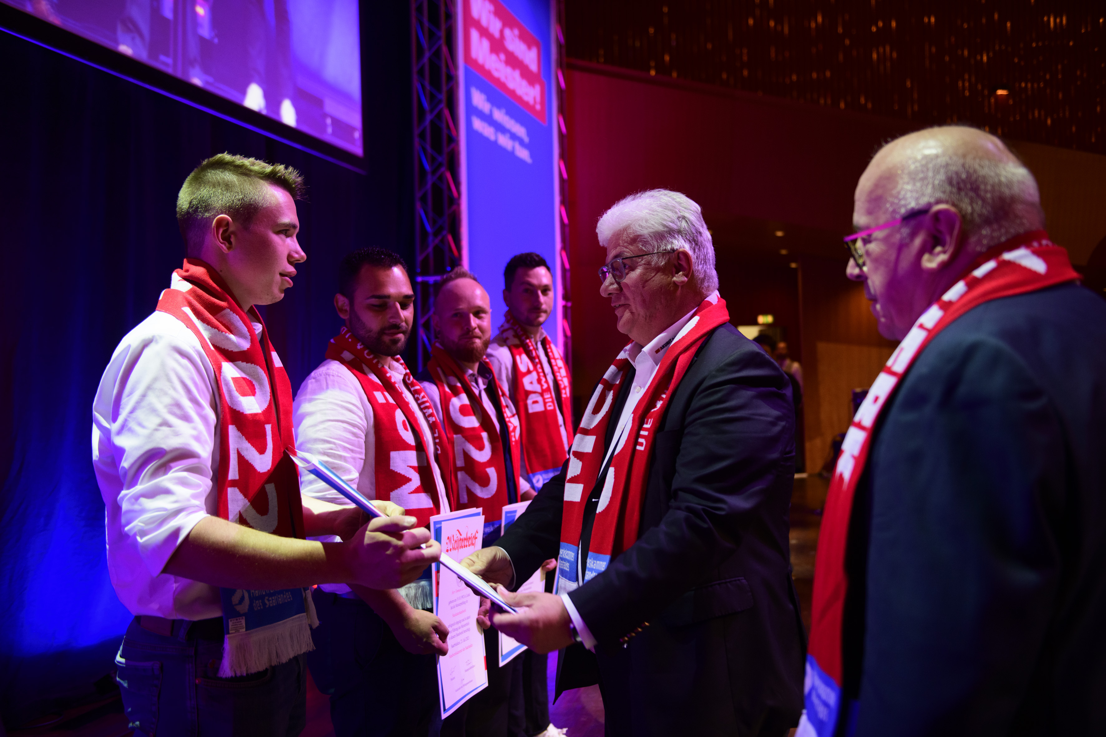 Jungmeister des Jahrgangs 2023 in den Bereichen: Bäckermeister ...