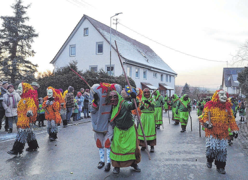 Am Fasnetsdienstag, 21. Februar, findet in Uttenweiler wieder der große ...
