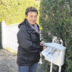 SVZ: Schweriner Zeitungsausträgerin Edith Schneider - Nordkurier